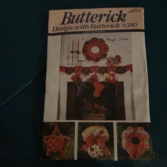 Other | Butterick Holiday Craft Pattern | Poshmark